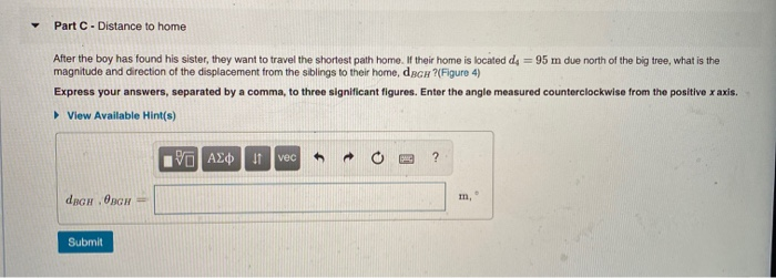Solved Learning Goal: To be able to add and subtract vectors | Chegg.com