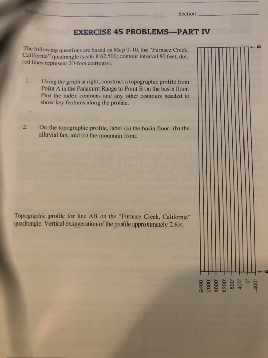 Solved Section EXERCISE 45 PROBLEMS-PART IV The following | Chegg.com