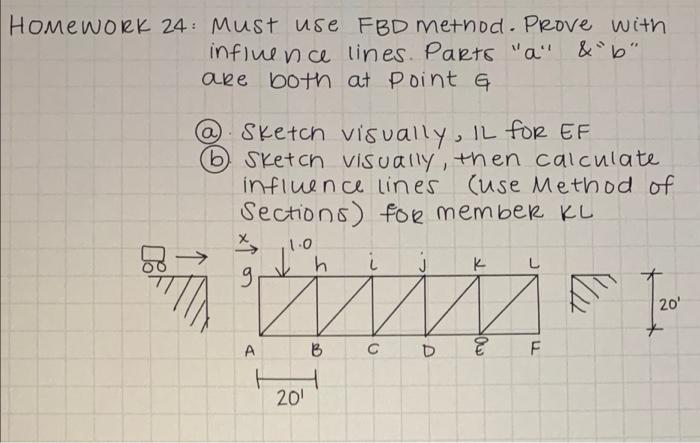 : Homework 24: Must use FBD method. Prove with | Chegg.com
