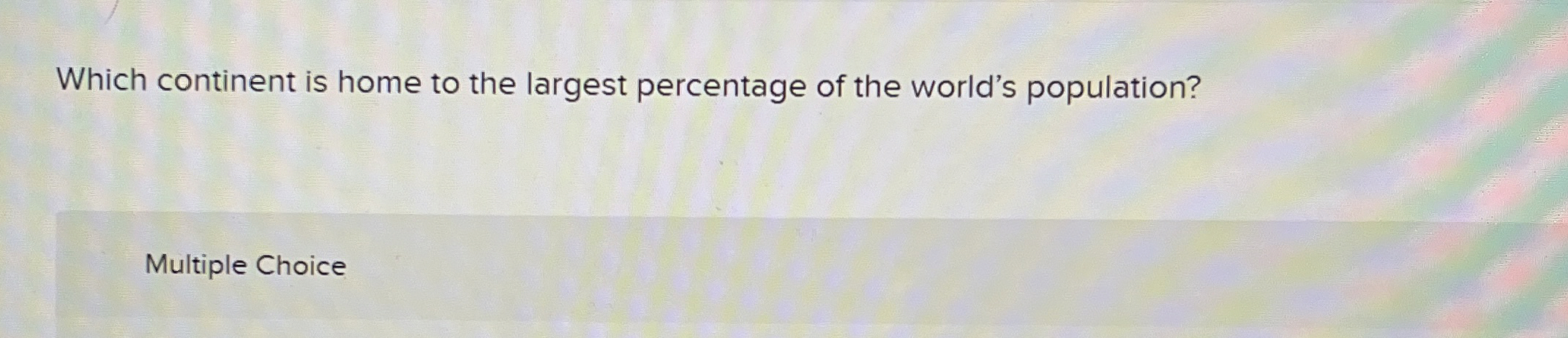 Solved Which continent is home to the largest percentage of | Chegg.com
