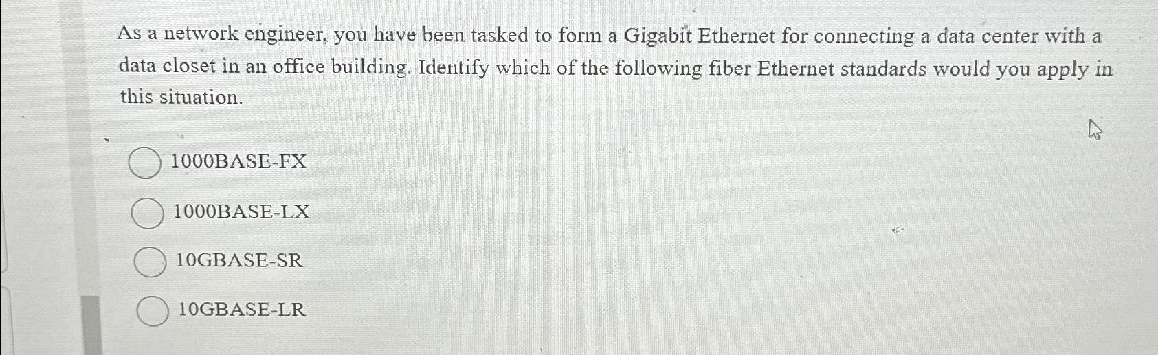 Solved As a network engineer, you have been tasked to form a | Chegg.com