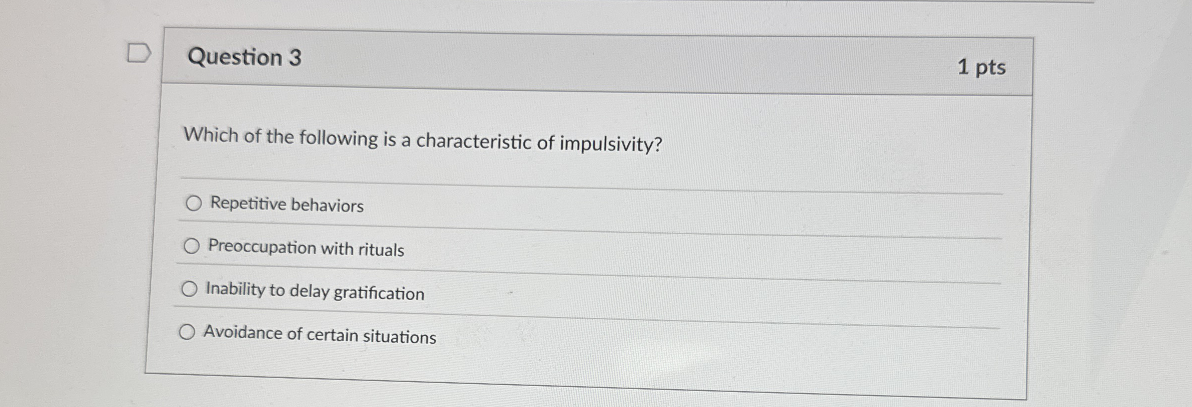 Solved Question 31 ﻿ptsWhich of the following is a | Chegg.com
