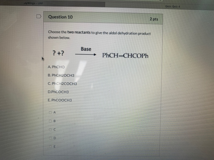 Solved Question 12 2 pts Provide the IUPAC name of major | Chegg.com