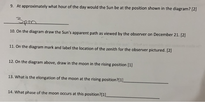base your answers to question 9 through 14 on the | Chegg.com