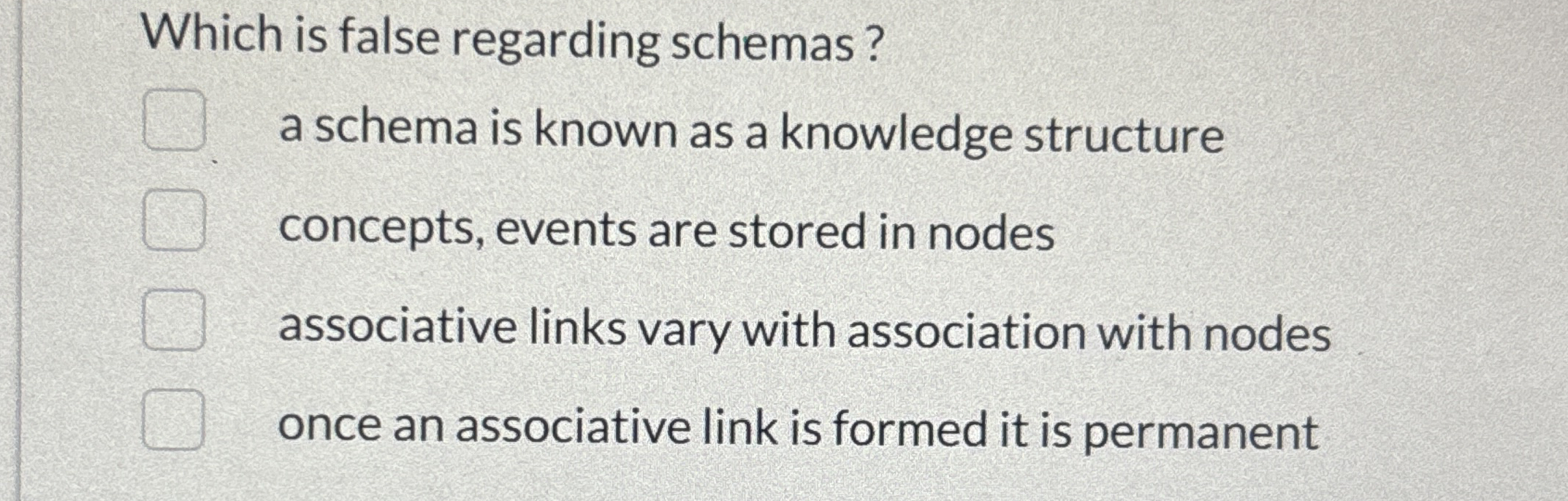 High Quality SOLUTION Which is false regarding schemas?a schema is known as | Chegg.com
