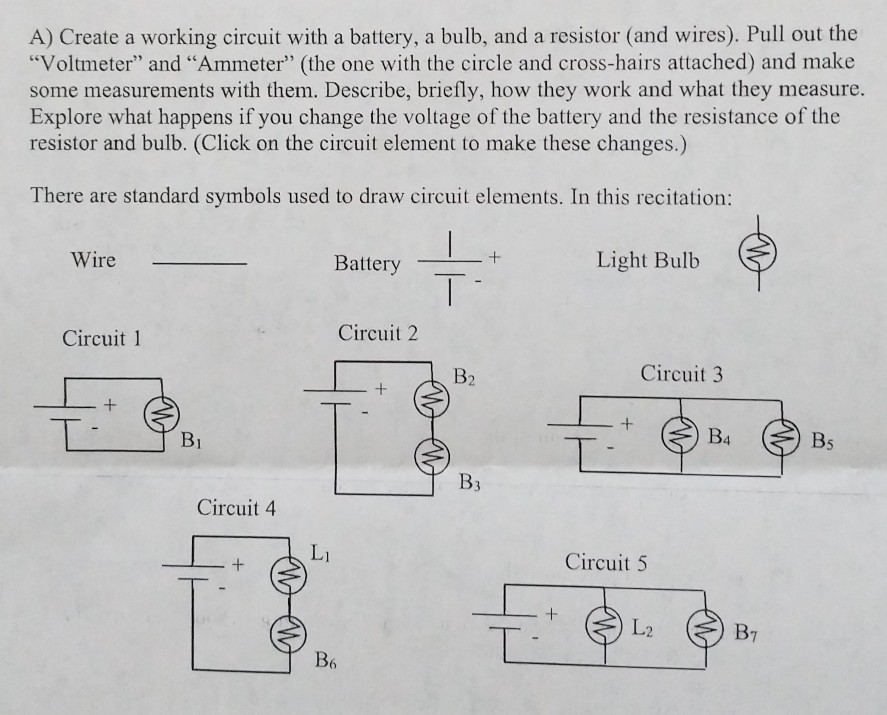 How To Light A Lightbulb With Battery And One Wire In Parallel ...