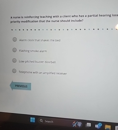 Solved A nurse is reinforcing teaching with a client who has | Chegg.com