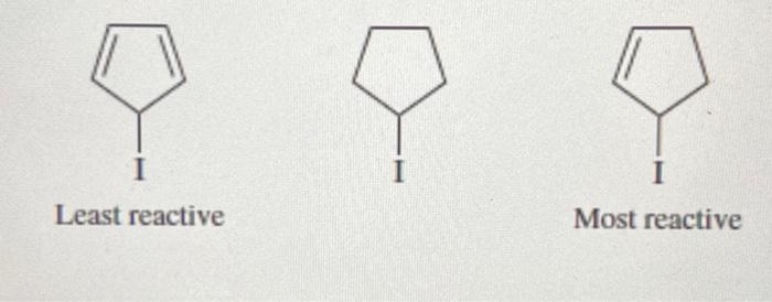 Solved 6. Suggest an explanation for the observed order of | Chegg.com