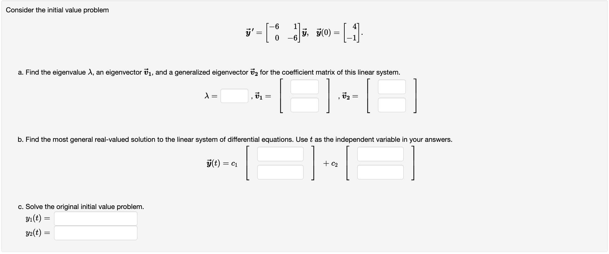 Solved Consider the initial value | Chegg.com