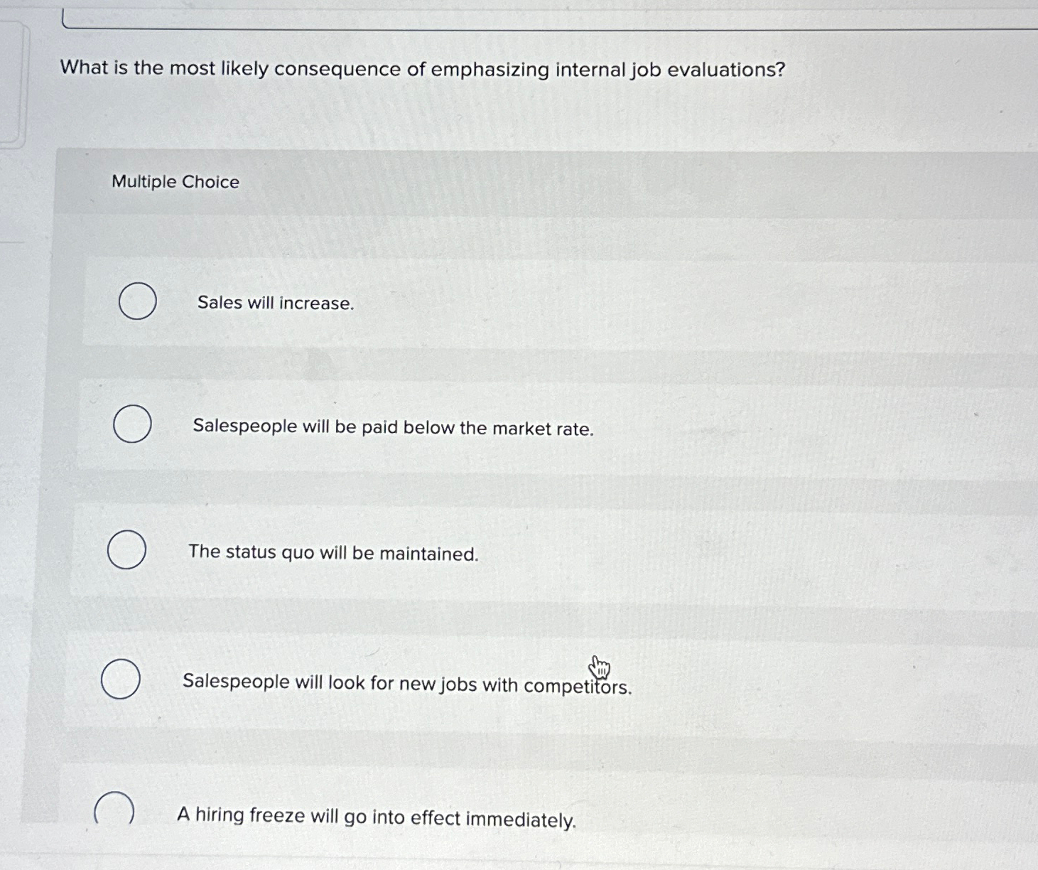 Solved What is the most likely consequence of emphasizing | Chegg.com