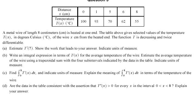 A metal wire of length 8 centimeters (cm) is heated | Chegg.com