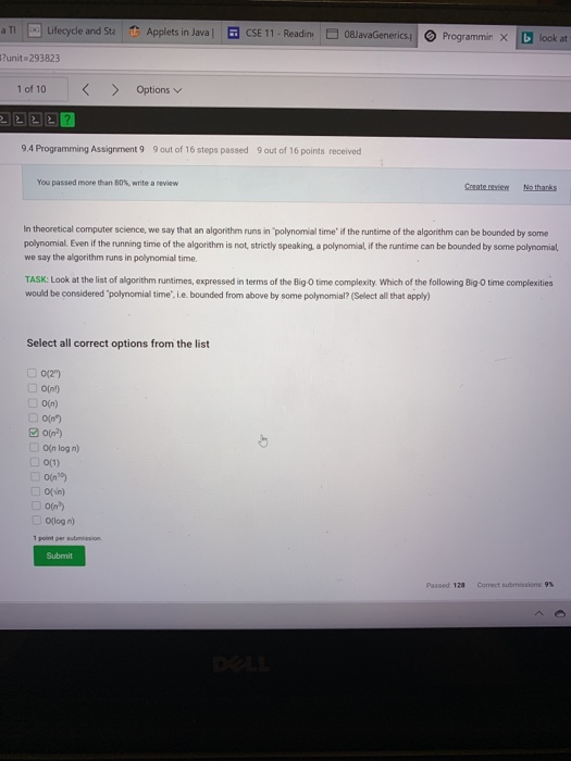 Solved TI Ufecyde and Su Applets in Java CSE 11 - Readine | Chegg.com