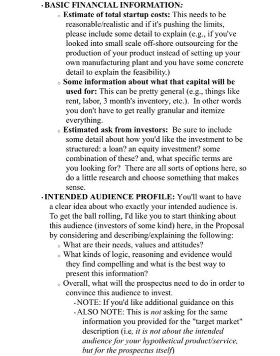 Solved Proposal Length: 500-1000 words Format: Business | Chegg.com