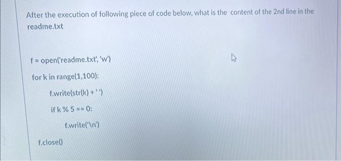 Solved After the execution of following piece of code below, | Chegg.com
