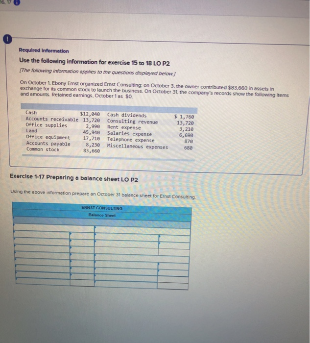 Solved Required Information Use the following information | Chegg.com Solved Required Information Use the following information | Chegg.com