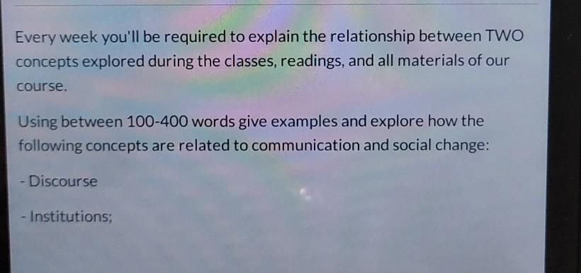 Solved using between 350-400 words give examples and explore | Chegg.com
