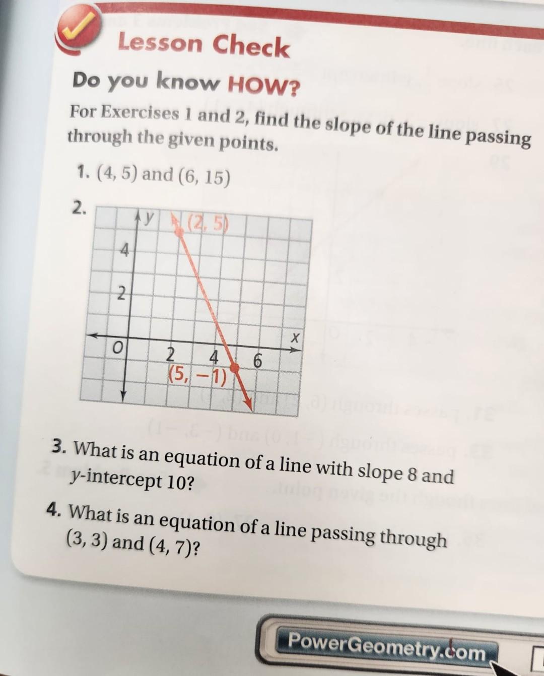 Solved Do You Know How For Exercises 1 And 2 Find The
