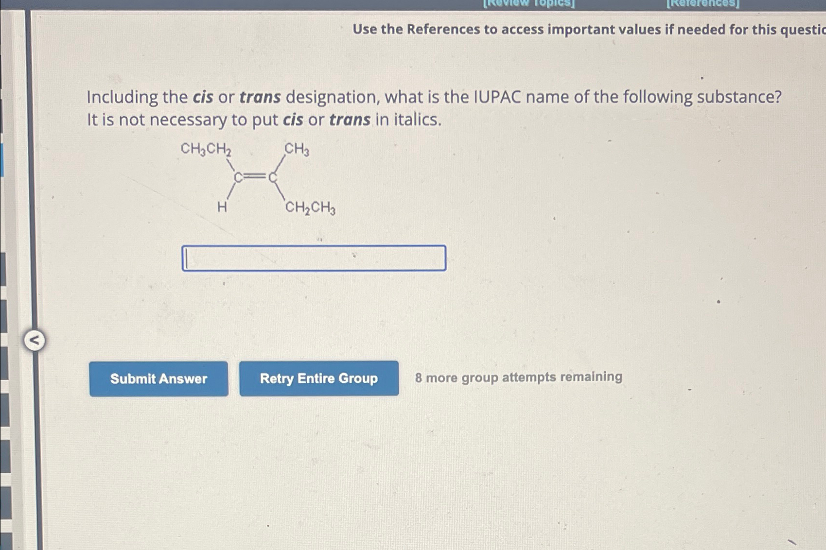 Solved Use the References to access important values if | Chegg.com