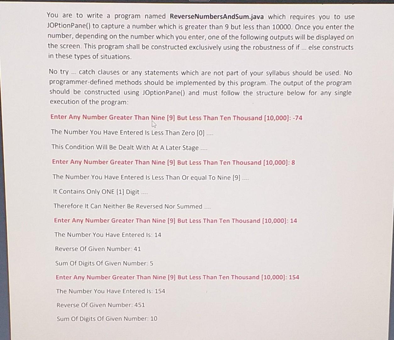 Solved You are to write a program named | Chegg.com