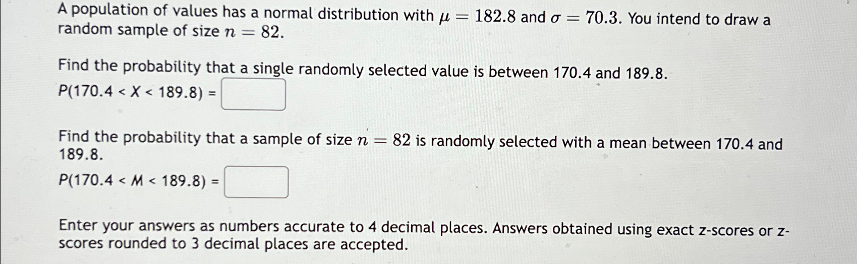 Solved 14. ﻿A population of values has a normal distribution | Chegg.com