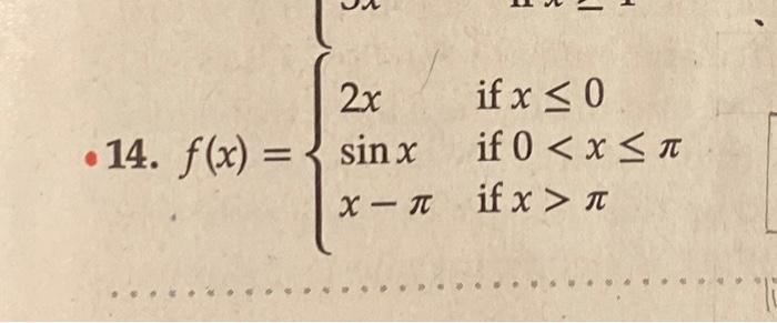 Solved In exercises 1−14, determine where f is continuous. | Chegg.com