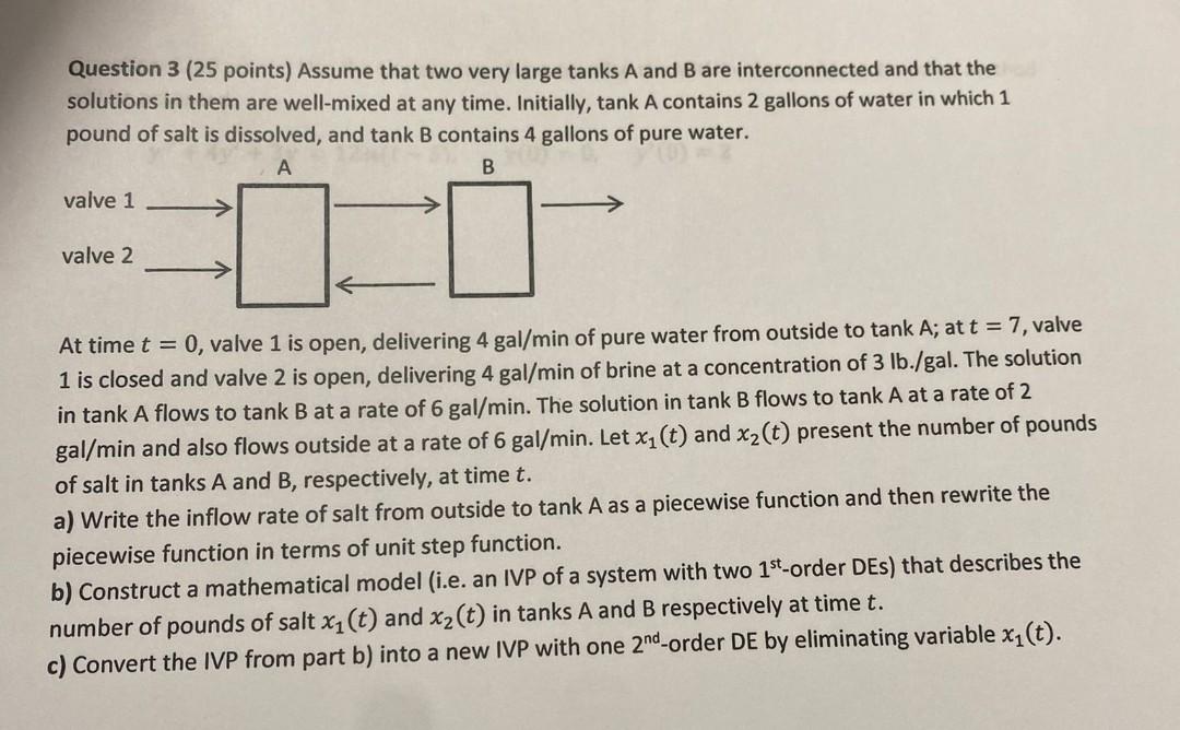 Solved Question 3 ( 25 points) Assume that two very large | Chegg.com