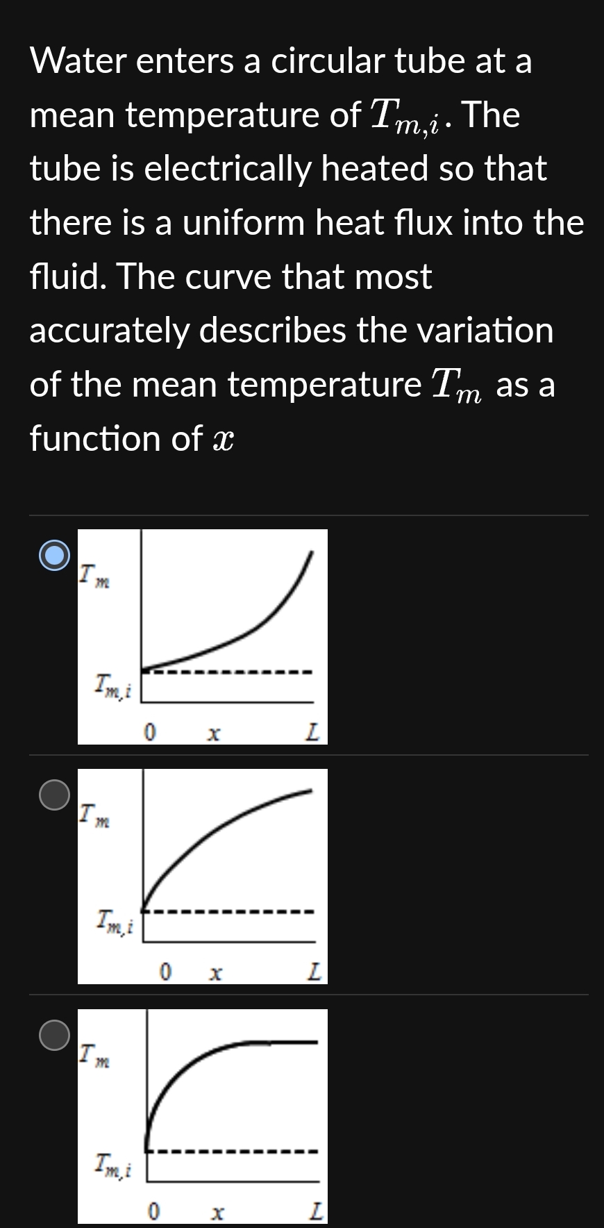 Solved Water enters a circular tube at a mean temperature of | Chegg.com