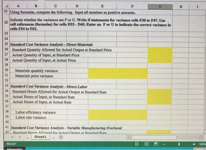 Solved Standards for one of Patterson, Inc.'s products is | Chegg.com