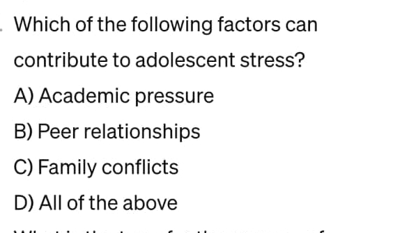Solved Which of the following factors can contribute to | Chegg.com