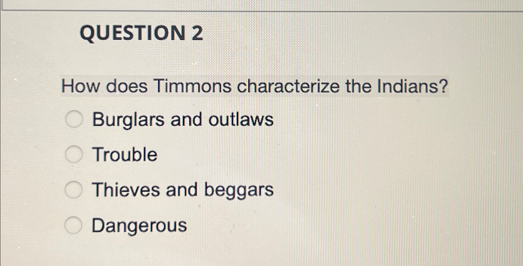 Solved QUESTION 2How does Timmons characterize the | Chegg.com Solved QUESTION 2How does Timmons characterize the | Chegg.com