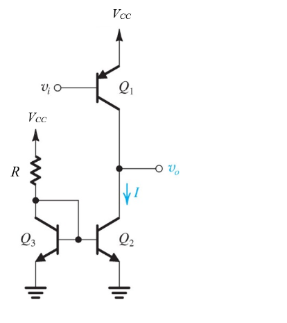 Solved Transistor Q1 ﻿in the circuit of the figure below is | Chegg.com