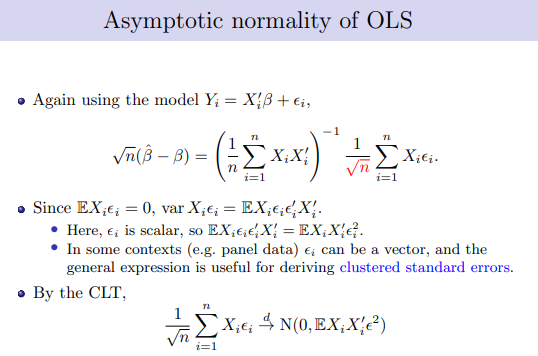 Solved Can you please show how to get to the asymtotic | Chegg.com