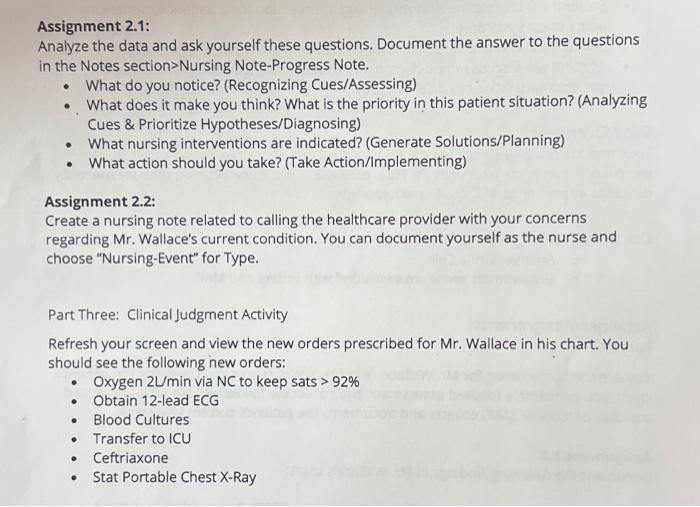 Assignment 2.1: Analyze the data and ask yourself | Chegg.com