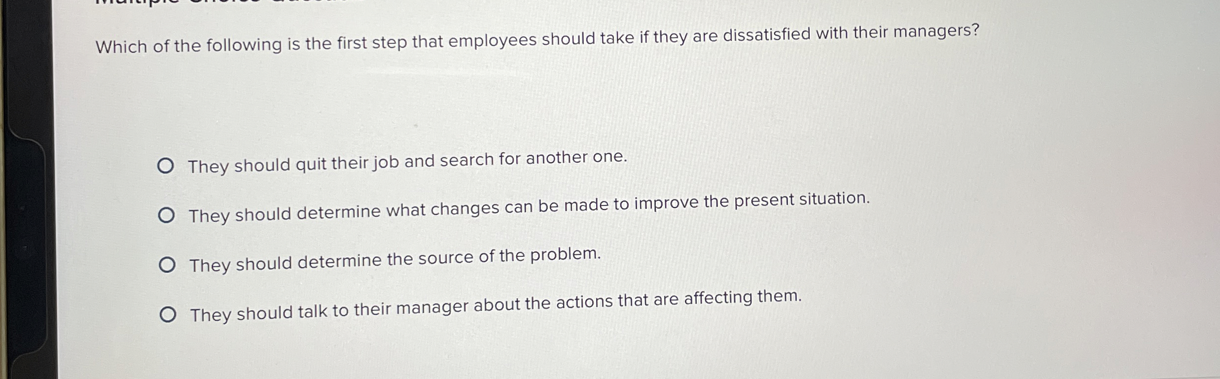 Solved Which of the following is the first step that | Chegg.com