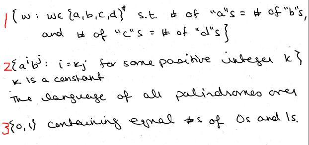 Solved Prove that the following 3 ﻿languages are not | Chegg.com