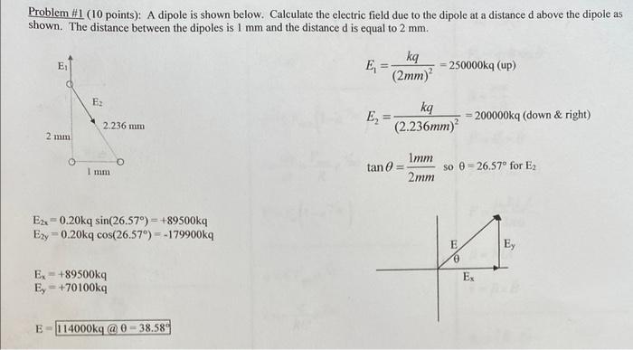 Solved can you explain how this E1 and E2 value came from? i | Chegg.com