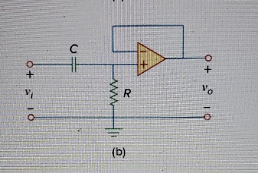 Solved Vos 2 Derive Transfer Function Hs For Circuits 5871