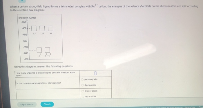Solved 3+ When a certain strong-field ligand forms a | Chegg.com