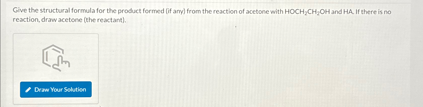 Solved Give the structural formula for the product formed | Chegg.com