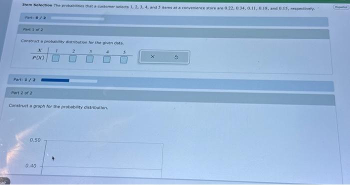 Solved Construct a probability distritution for the given | Chegg.com