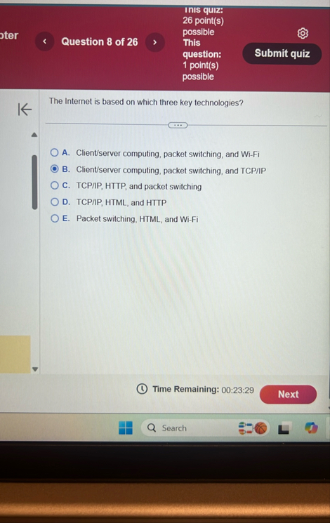 Inis quiz: 26 ﻿point(s)possibleThisquestion:1 | Chegg.com