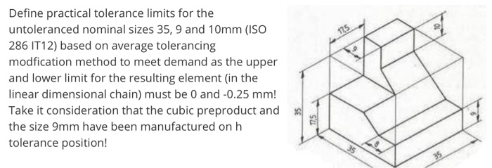 Solved 125 Define practical tolerance limits for the | Chegg.com