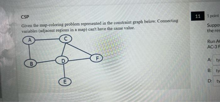 Solved 9 1 point How mary solutions are there if two colors | Chegg.com