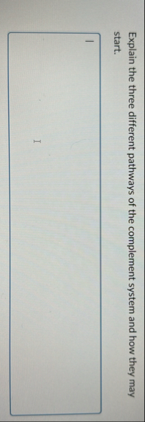 Solved Explain the three different pathways of the | Chegg.com