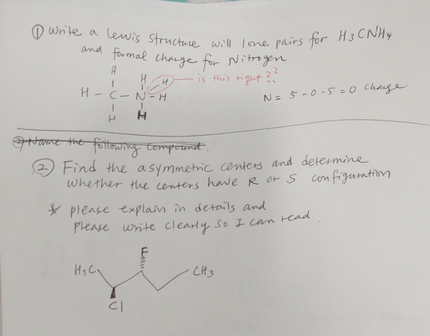 Solved this is organic chemistry I need help with these two | Chegg.com