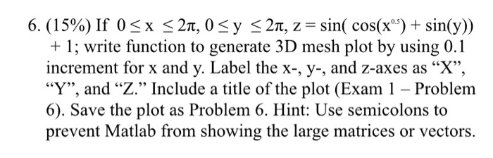 Solved • Run Your Function To Give Result For Each Problem 
