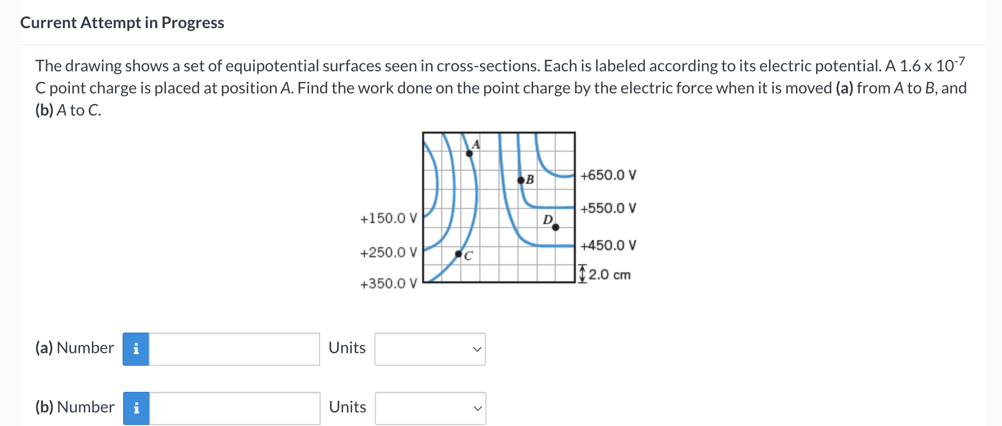 Solved Current Attempt in ProgressThe drawing shows a set of | Chegg.com