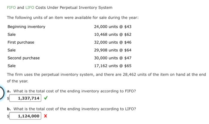 Solved 10 Sale Perpetual Inventory Using FIFO Beginning | Chegg.com