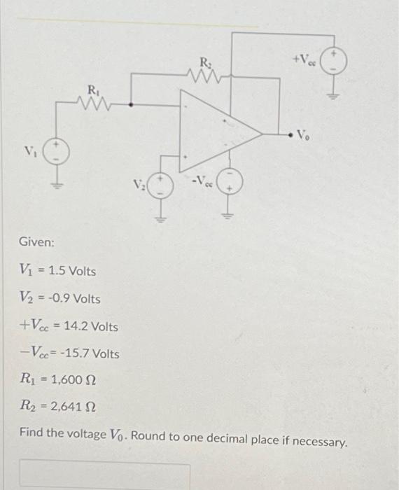 Solved Assume the opamp is ideal If | Chegg.com