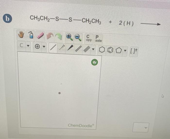 Solved 2 Sh 0 а Cp Opy Aste С O Chemdoodle B B